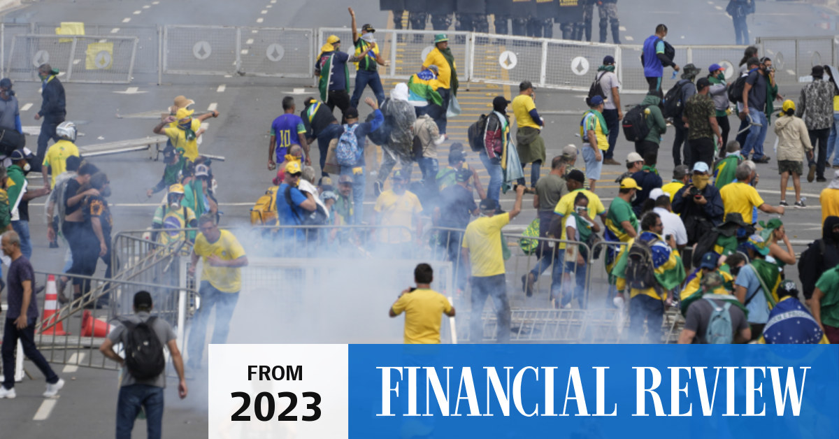 Former President Jai Bolsonaro Supporters Storm Brazils Congress